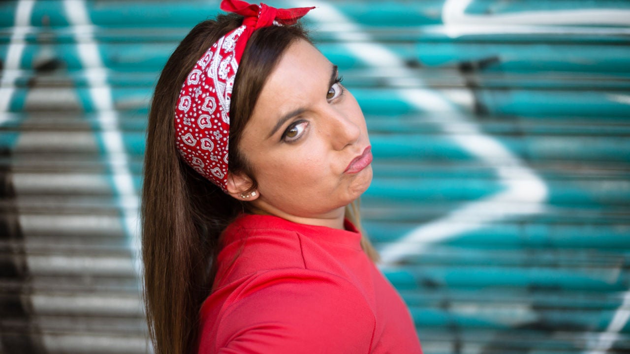 María Zamora presenta 'La chica de las series'